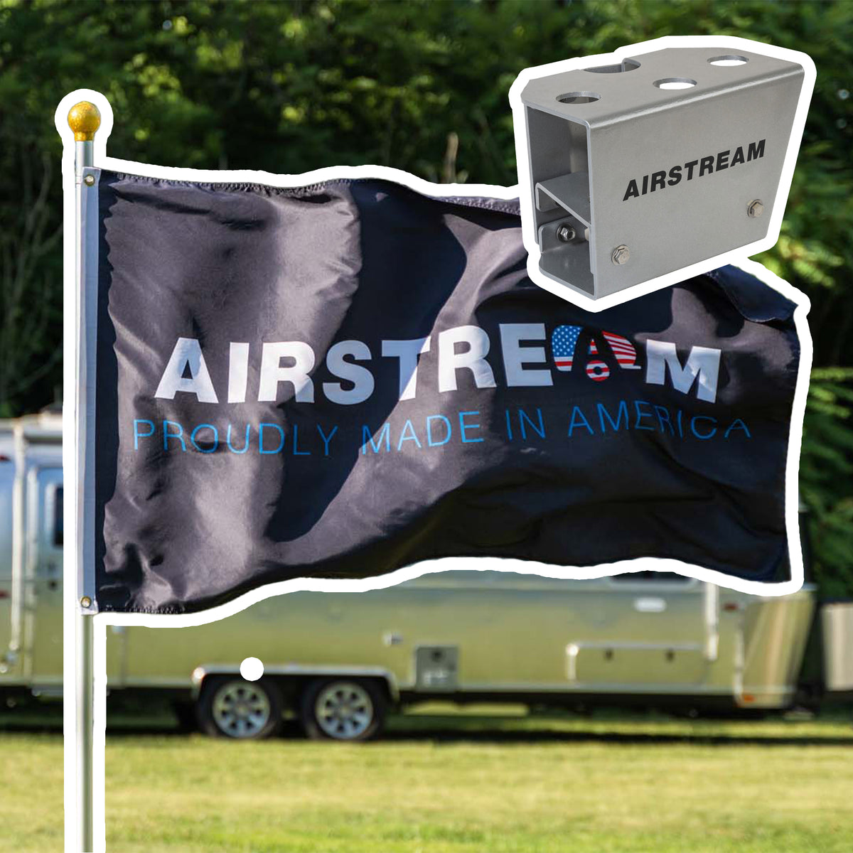 Flag Pole Holder Starter Bundle – Airstream Supply Company