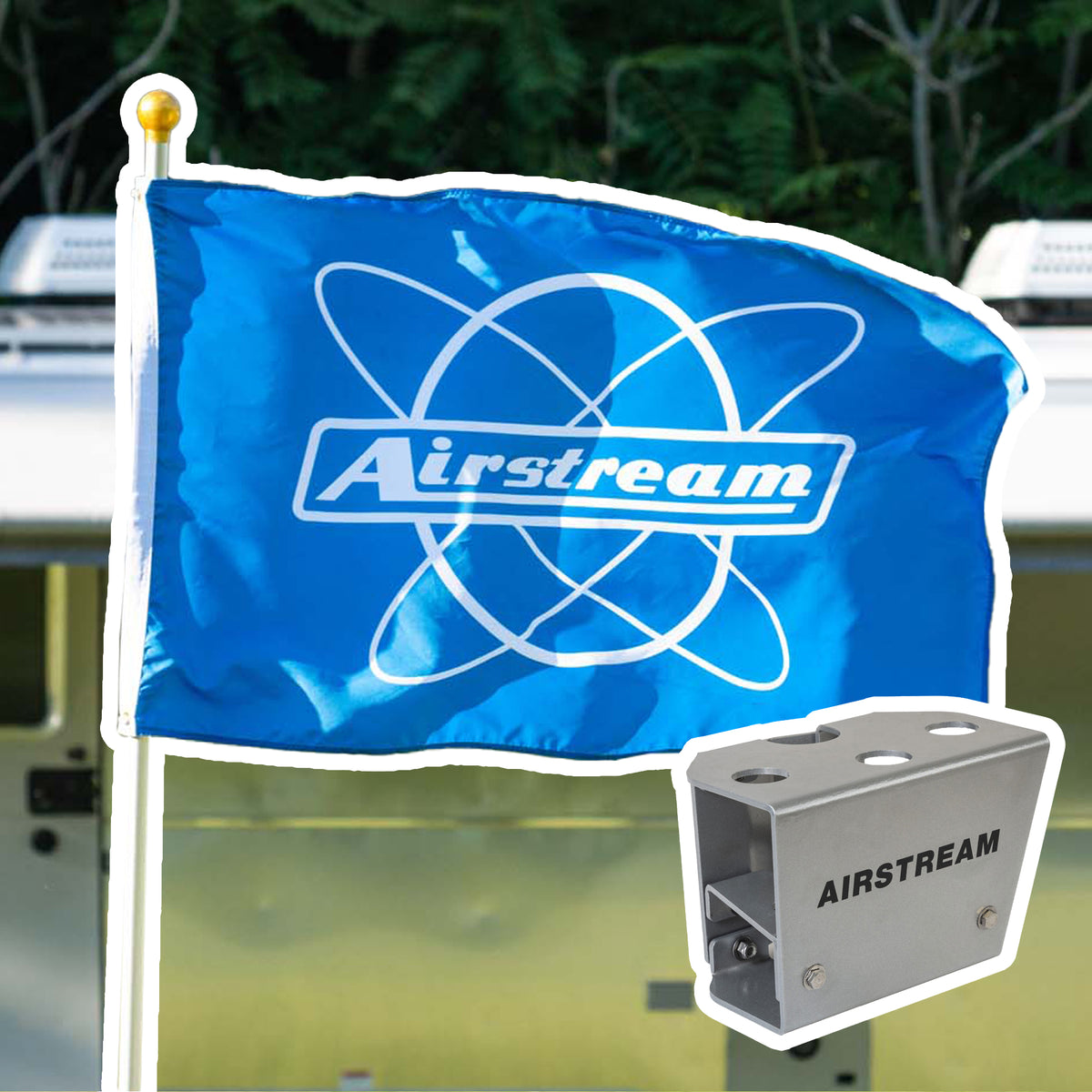 Flag Pole Holder Starter Bundle – Airstream Supply Company