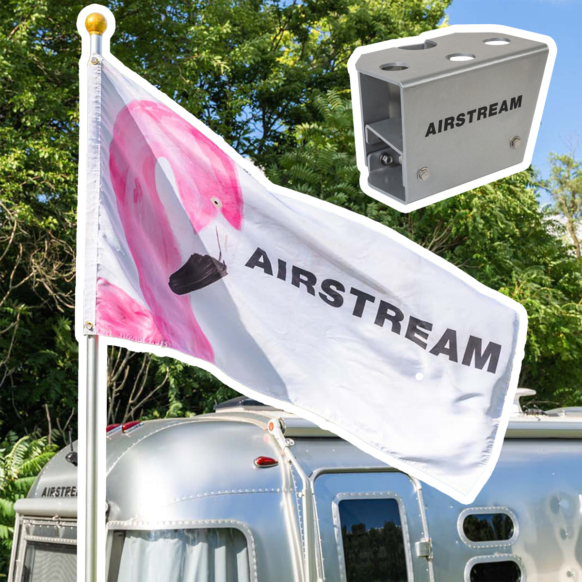 Flag Pole Holder Starter Bundle – Airstream Supply Company