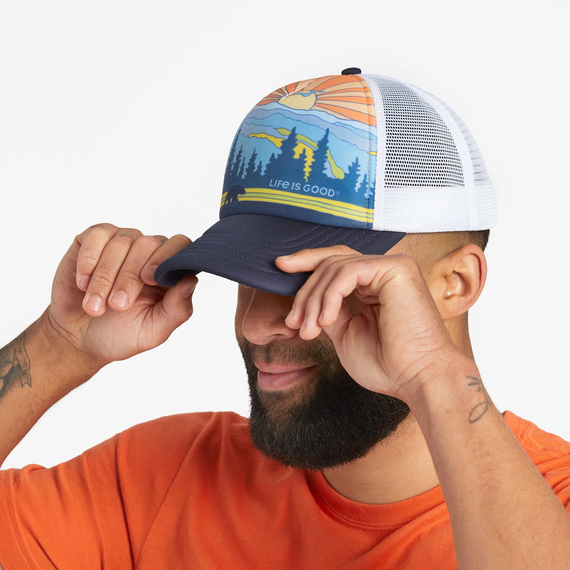 Groovy Great Smokey Mountains Hat by Life is Good® – Airstream Supply ...