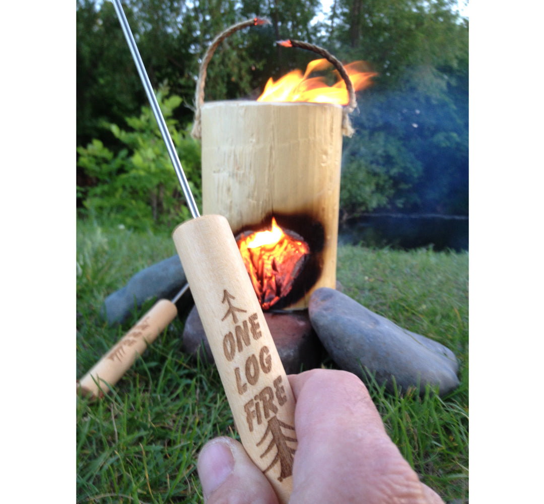 Swedish Fire Campfire Logs by ONE LOG FIRE – Airstream Supply Company