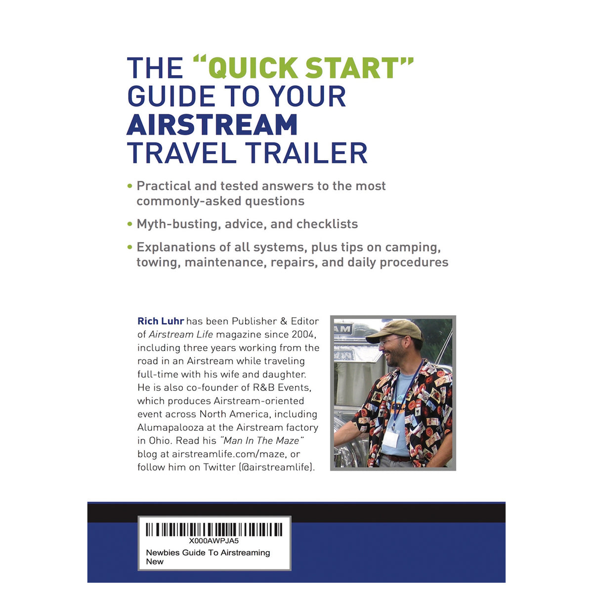 "The Newbies Guide To Airstreaming" by Rich Luhr – Airstream Supply Company