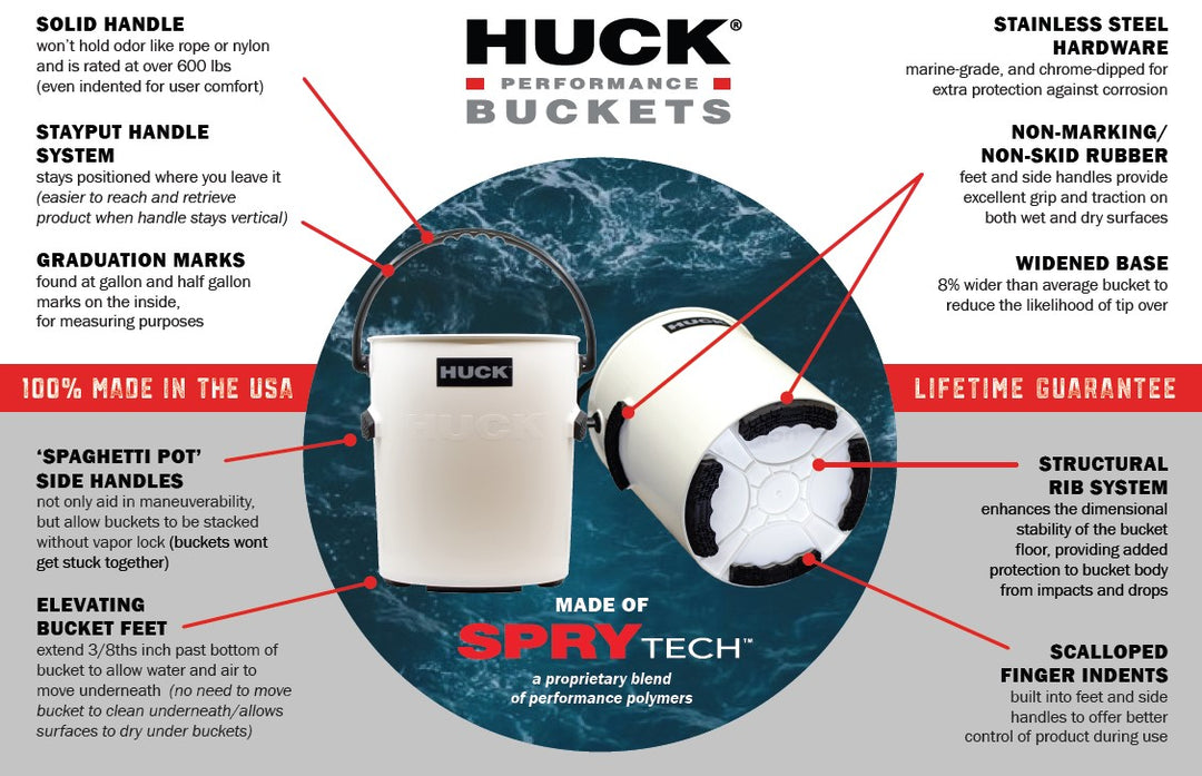 Huck Performance Bucket – Airstream Supply Company