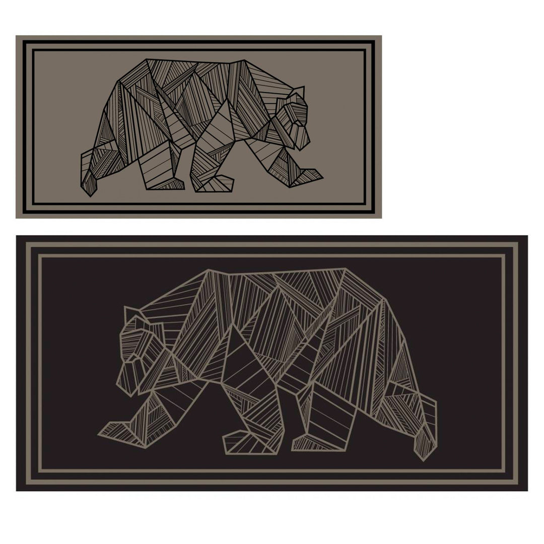 Reversible Bear Outdoor Mat by KUMA – Airstream Supply Company