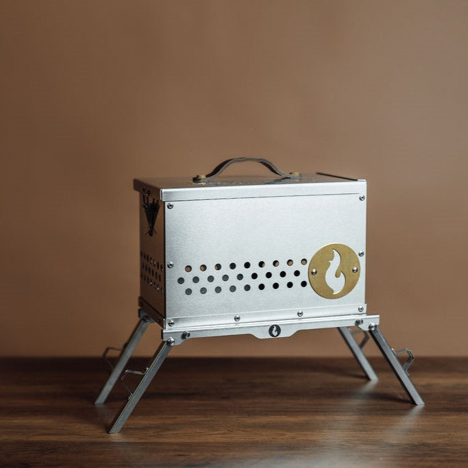 Hekla Portable Propane Campfire by Lavabox – Airstream Supply Company