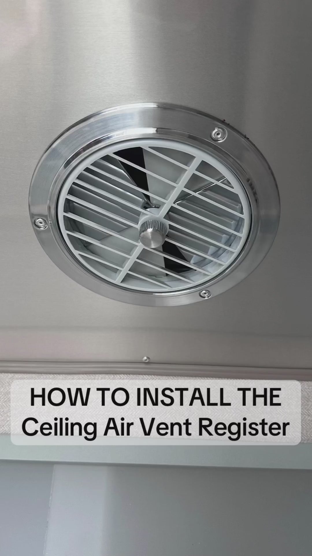 Airstream Ceiling Air Vent Register | Part # 204438-01 – Airstream ...