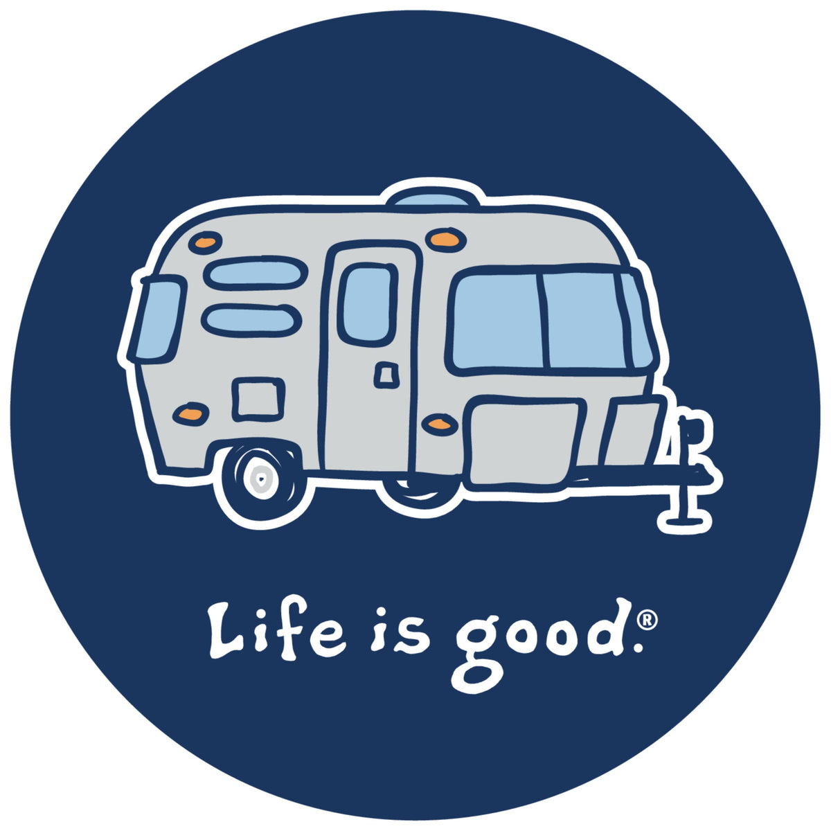 Life is Good® Camper Sticker – Airstream Supply Company